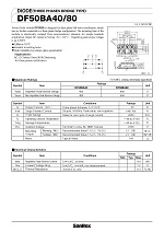 DF50BA80 | パワー半導体 | 製品情報 | 電源機器、パワー半導体の三社電機製作所